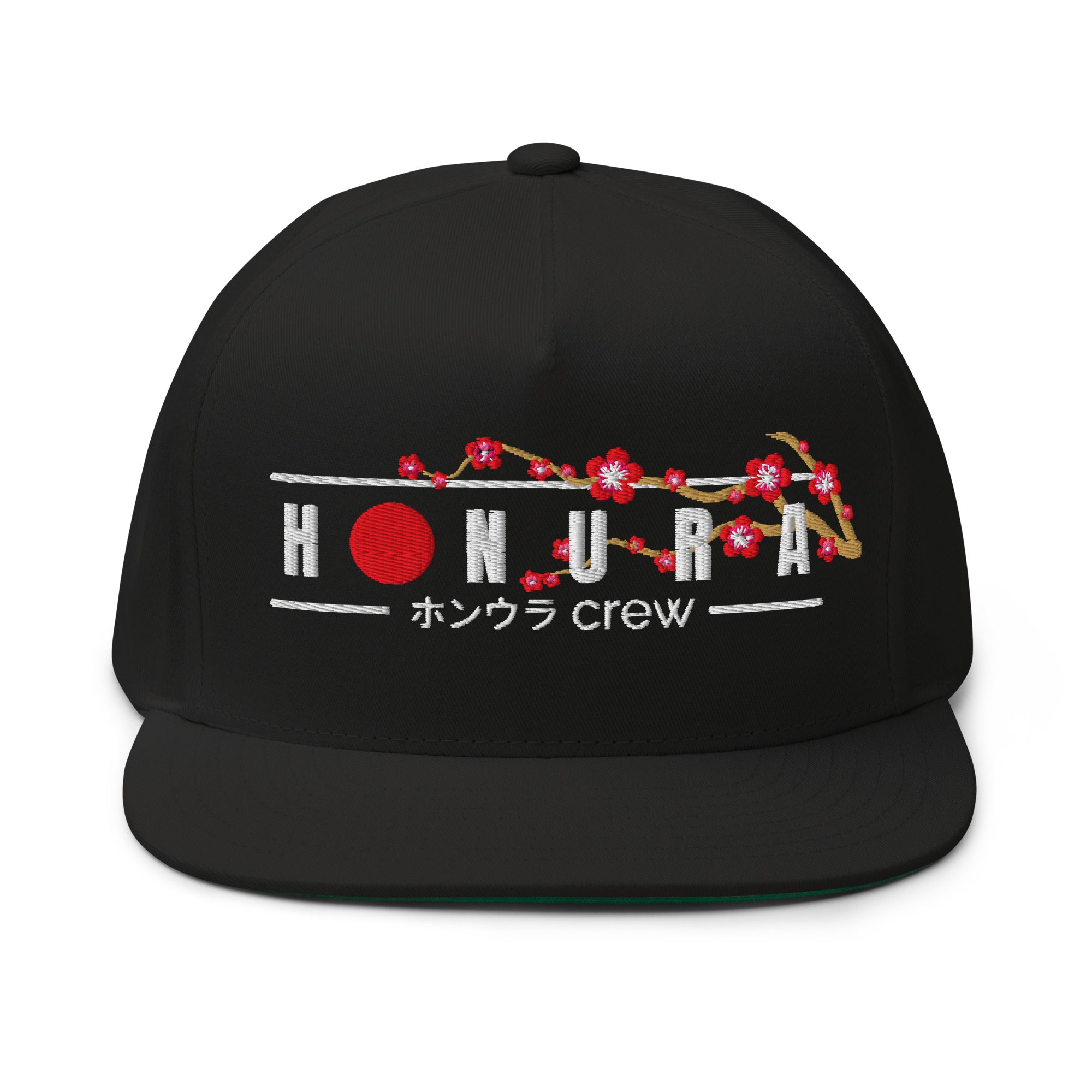 Honuracrew Sakura & Custom State tag - Flat Bill Cap – Ready Driver 1